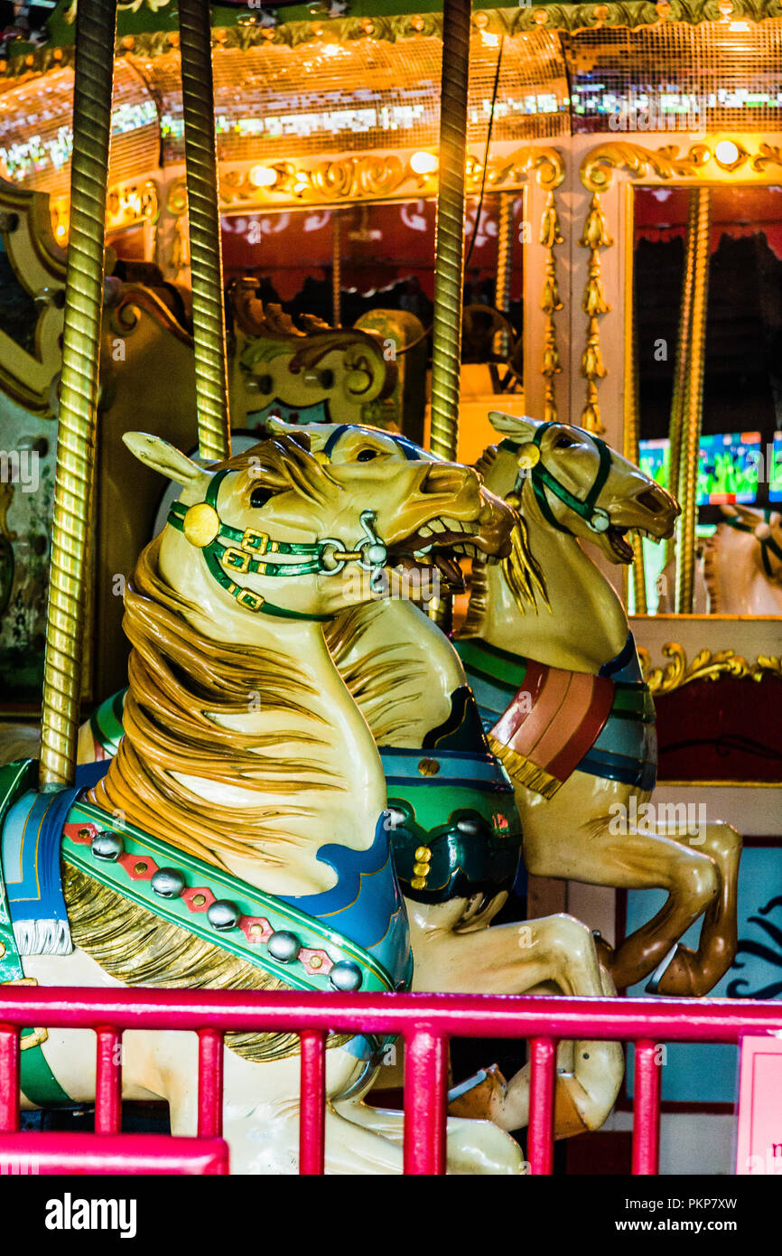Bushnell Park Carousel Hartford, Connecticut, USA Stock Photo - Alamy