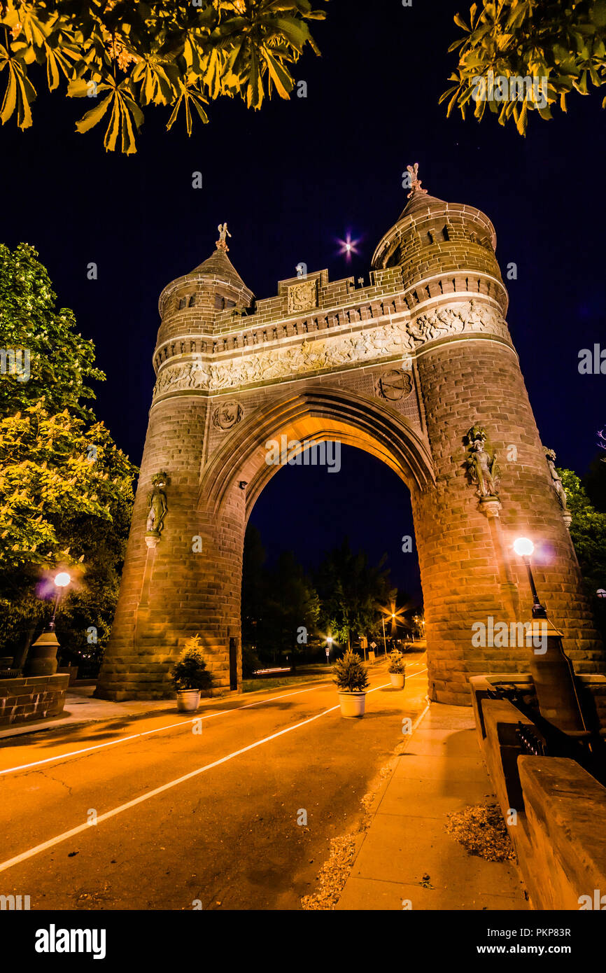 Soldiers and Sailors Memorial Arch Bushnell Park Hartford, Connecticut ...