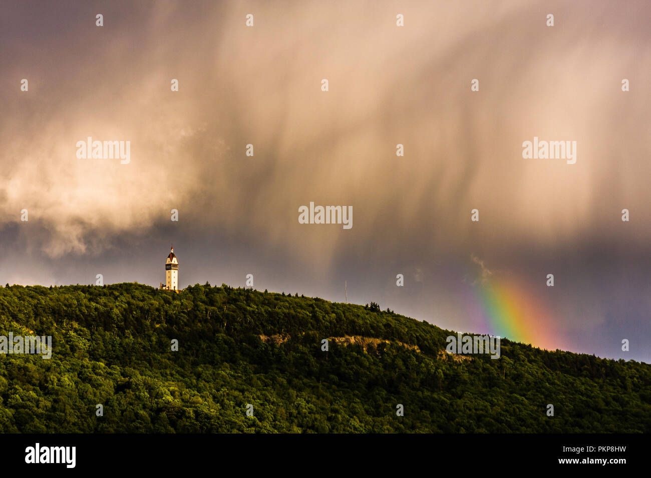 Heublein Tower Talcott Mountain State Park Simsbury, Connecticut, USA ...