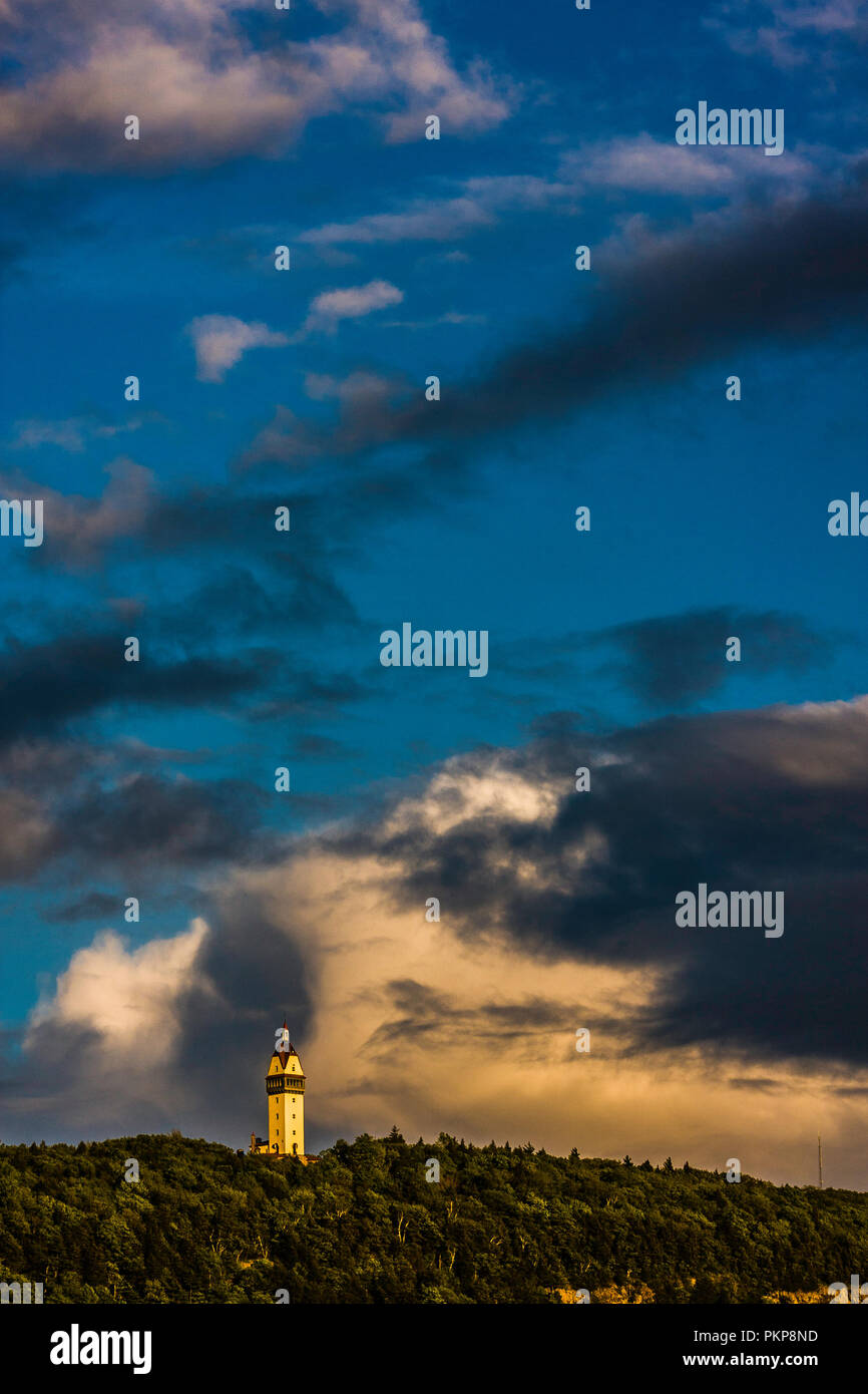 Heublein Tower Talcott Mountain State Park Simsbury, Connecticut, USA ...
