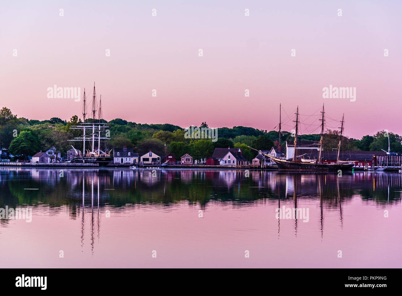 Mystic Seaport Mystic, Connecticut, USA Stock Photo - Alamy