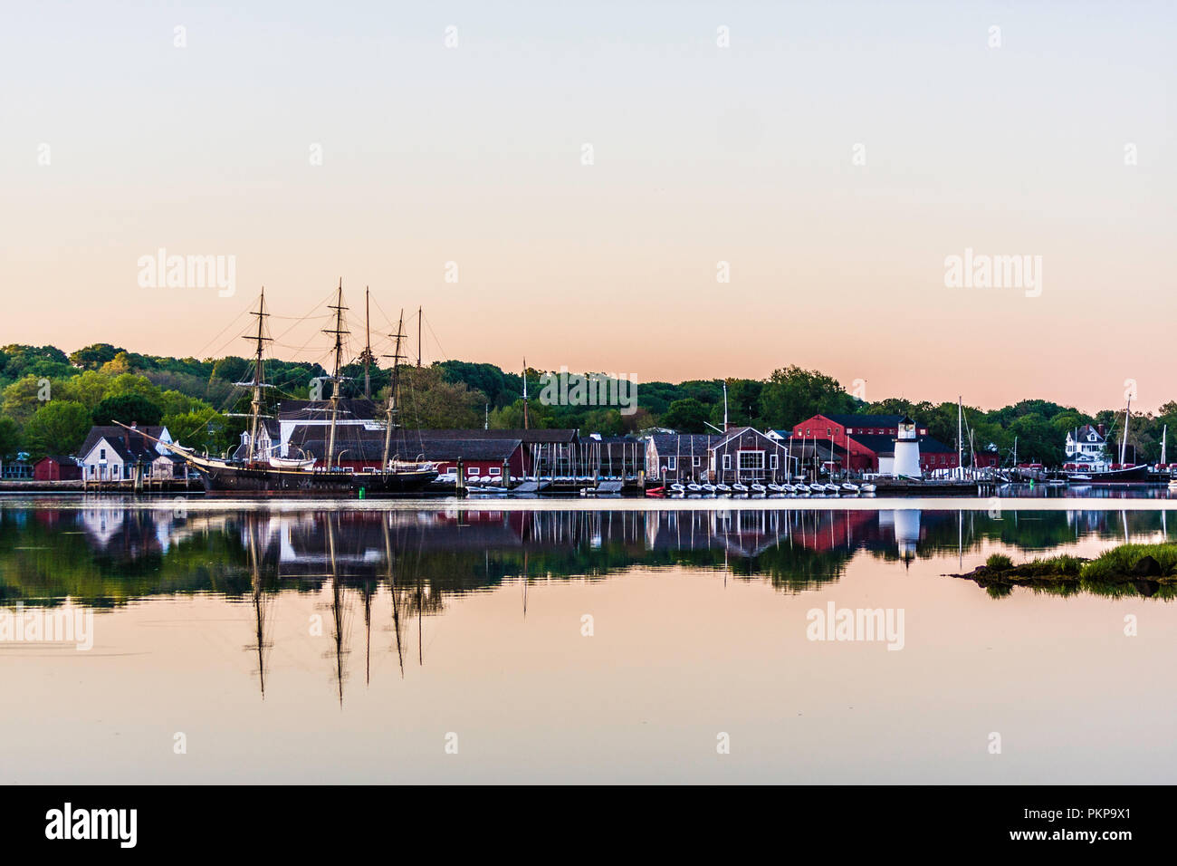 Mystic Seaport Mystic, Connecticut, USA Stock Photo - Alamy