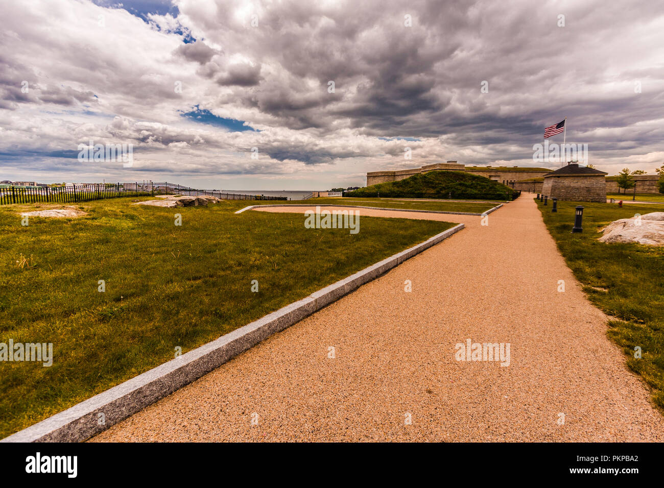 Fort Trumbull State Park New London, Connecticut, USA Stock Photo - Alamy