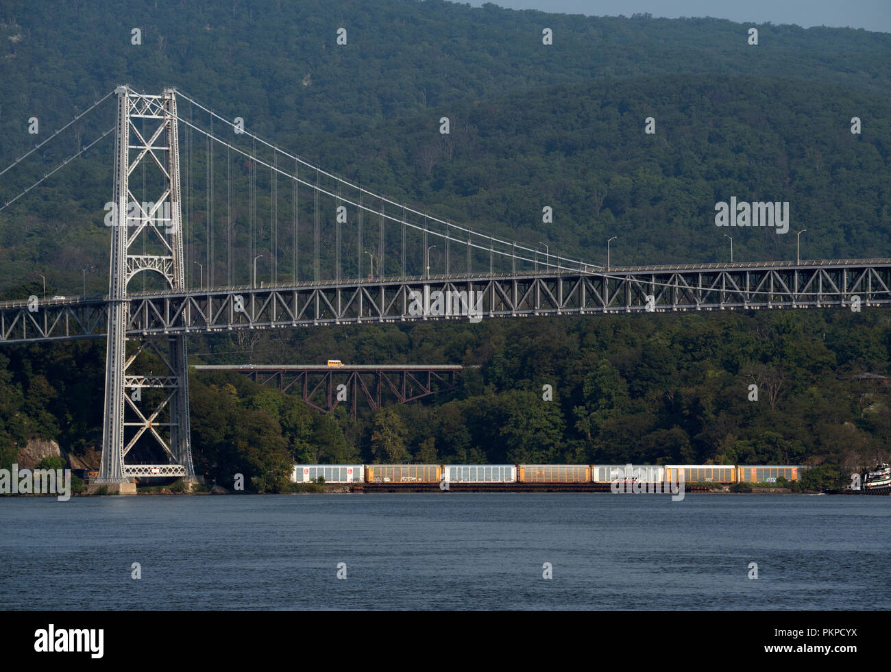 The Bear Mountain Bridge connects Rockland/Orange Counties on the west ... The Bear Mountain Bridge connects Rockland/Orange Counties on the west ...
