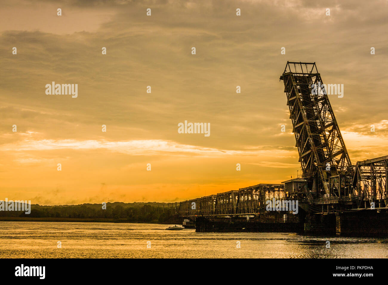 Amtrak Old Saybrook – Old Lyme Bridge Old Lyme, Connecticut, USA Stock ...