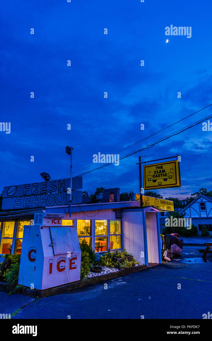 Clam Castle Madison, Connecticut, USA Stock Photo - Alamy