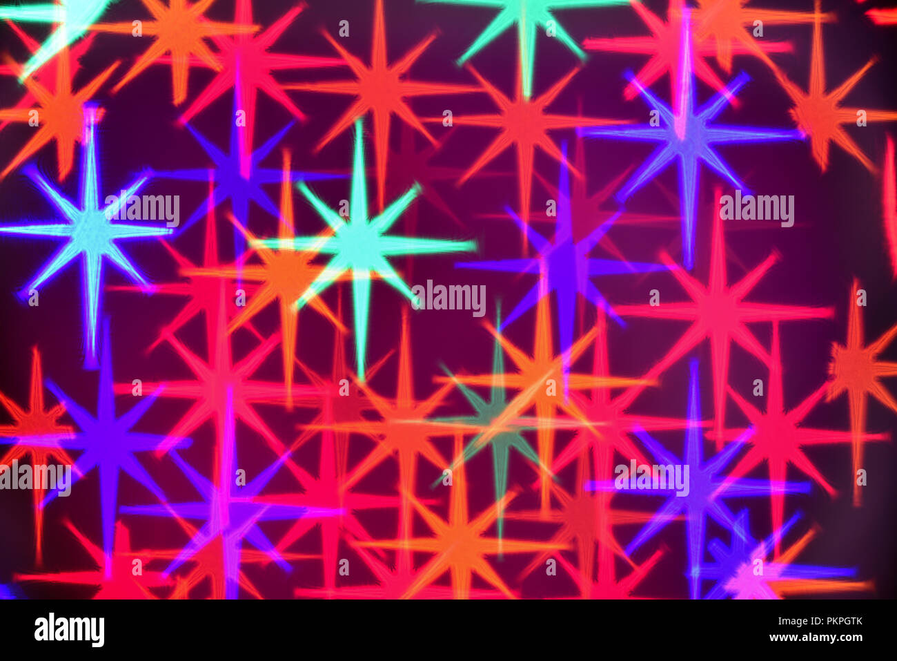 Neon Lights Stars High Resolution Stock Photography and Images - Alamy