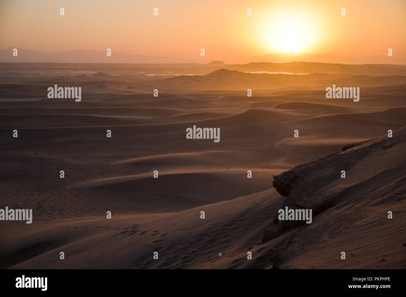 Desert landscape near Yazd, Iran Stock Photo - Alamy