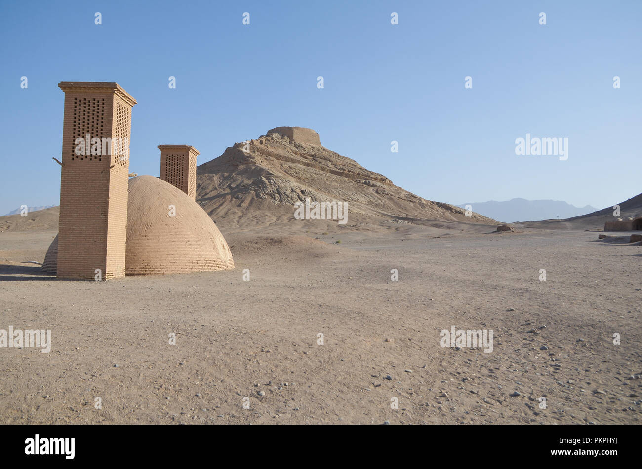 Desert landscape near Yazd, Iran Stock Photo - Alamy