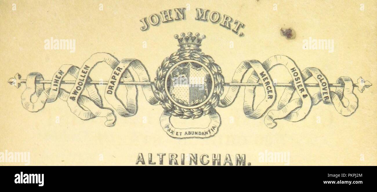 Map of bowdon hi-res stock photography and images - Alamy