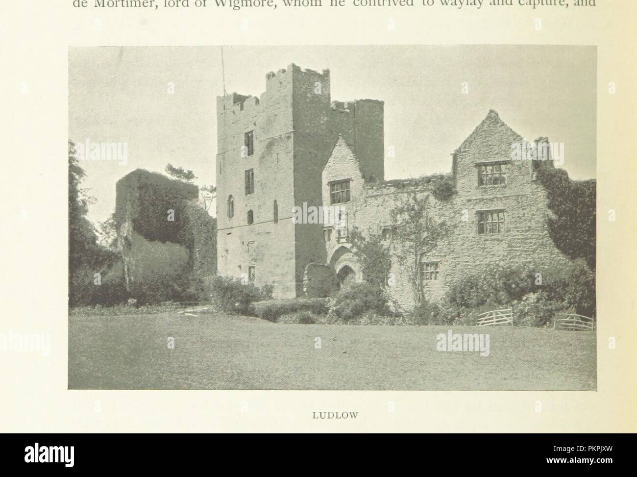 Image from page 168 of 'The Castles of England their story and ...