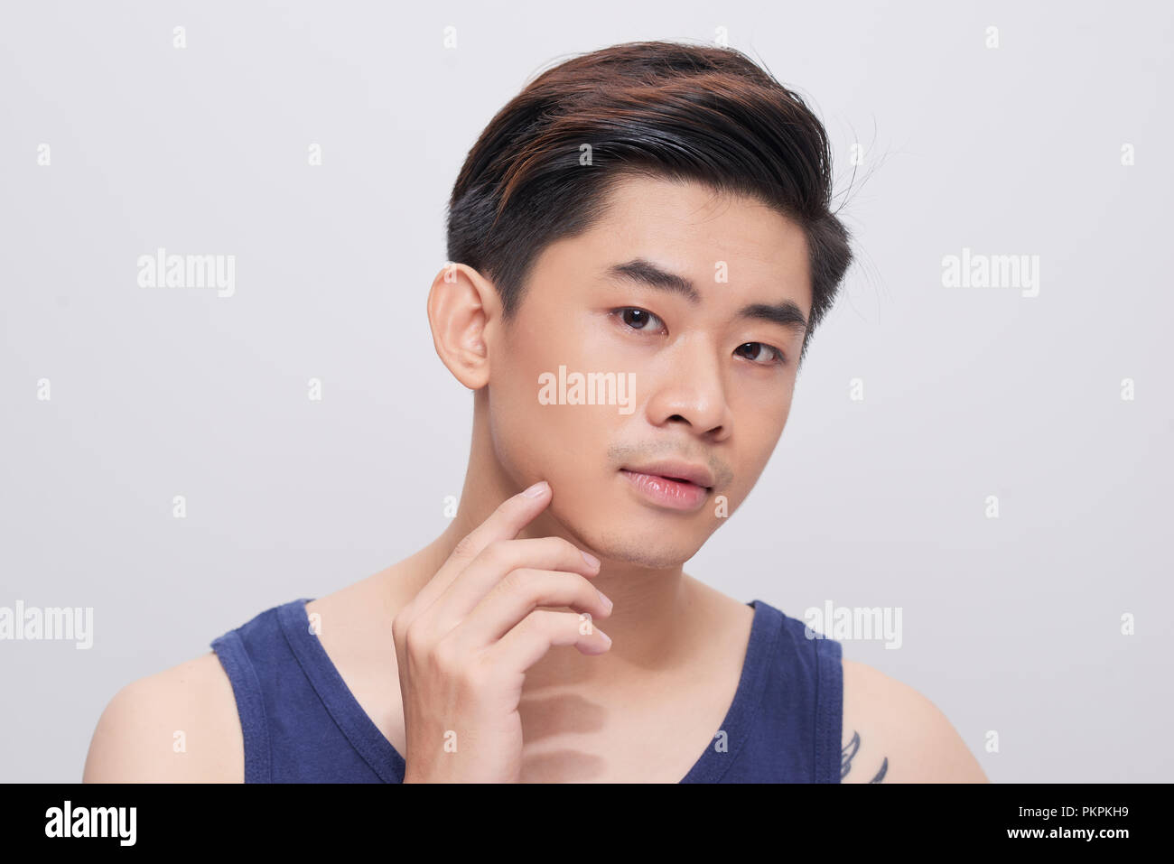 Skin face hi-res stock photography and images - Alamy