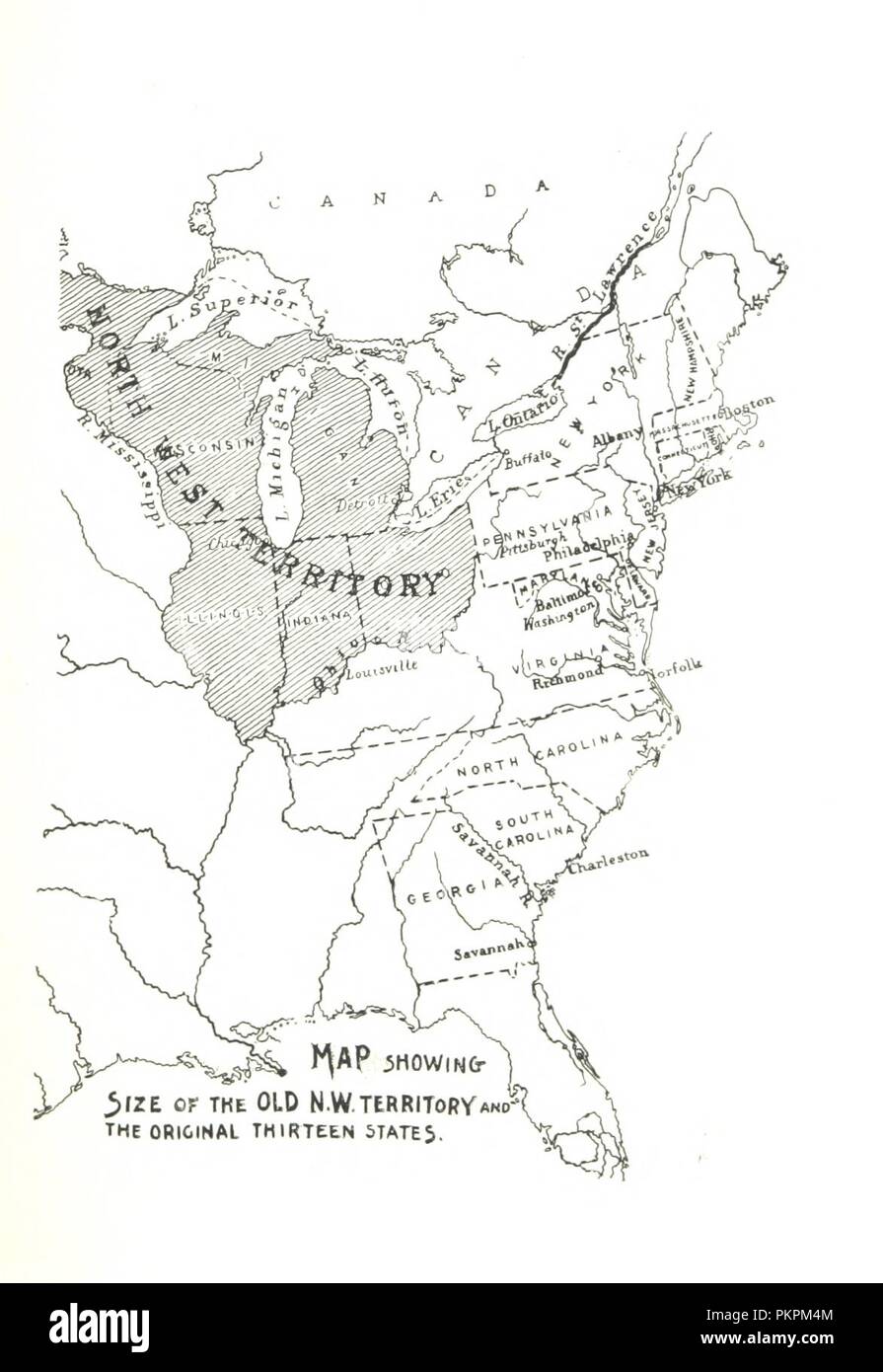 George Rogers Clark Map