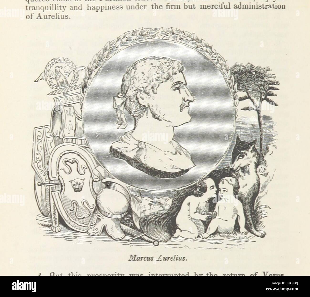 Pictorial history ancient rome sketches hi-res stock photography and ...