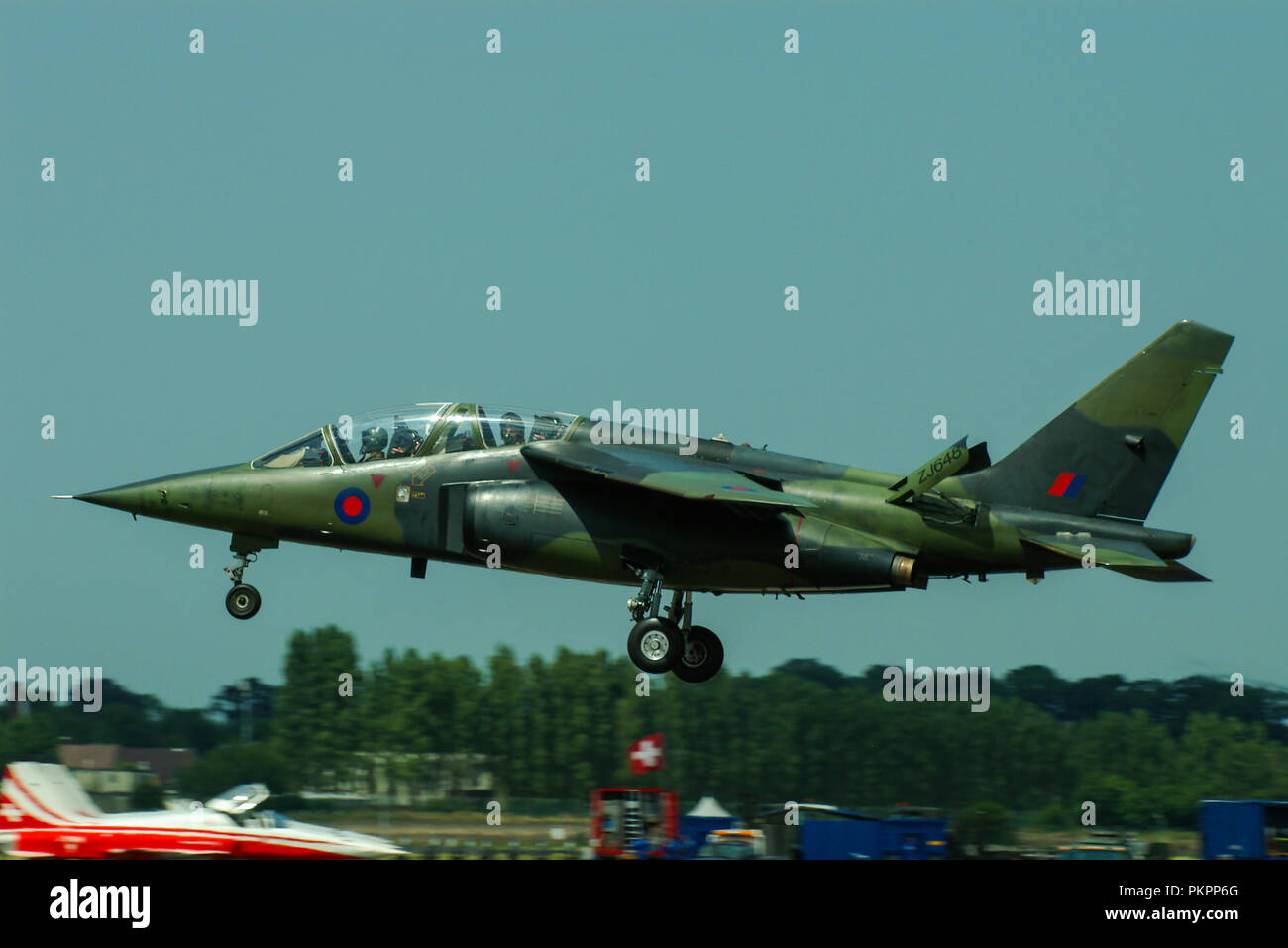 Royal Air Force, RAF Dassault/Dornier Alpha Jet trainer plane ZJ648 ...