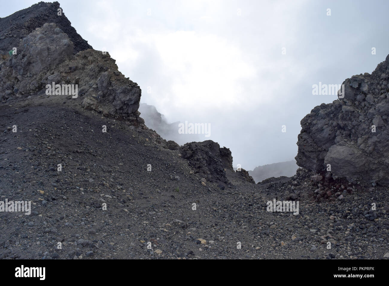 The mountain landscapes of Mount Meru, Tanzania Stock Photo - Alamy