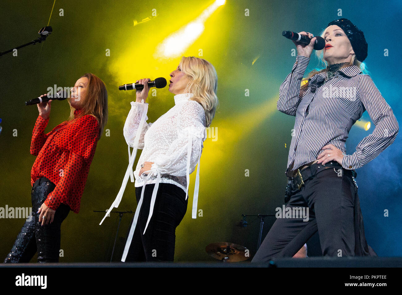 Bananarama perform live at Liseberg amusement park Featuring ...