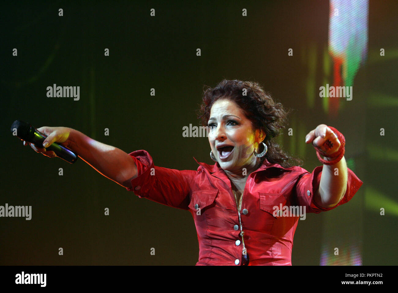 Gloria Estefan performs in concert at the Seminole Hard Rock Hotel and ...