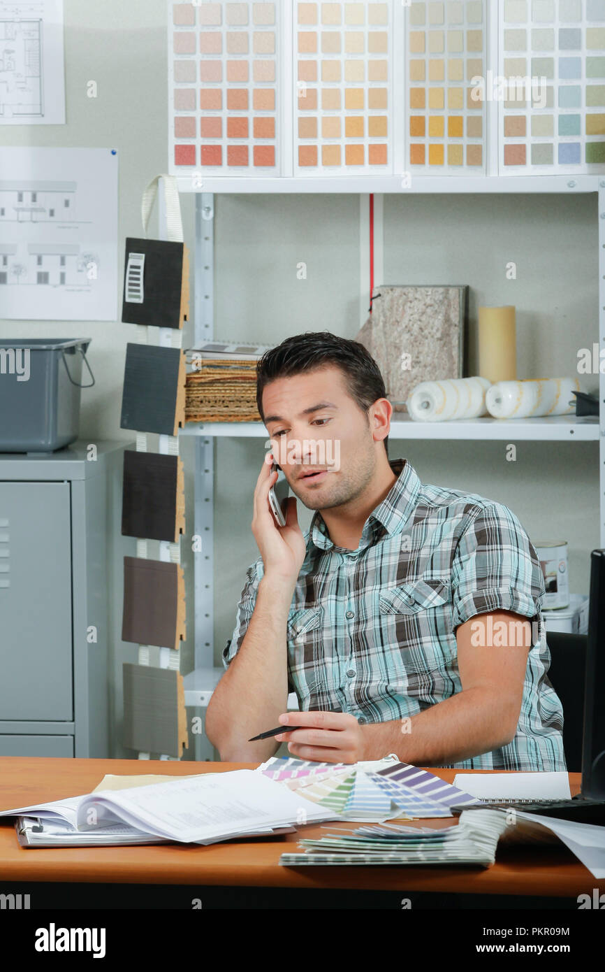 Office interiors designs hi-res stock photography and images - Alamy