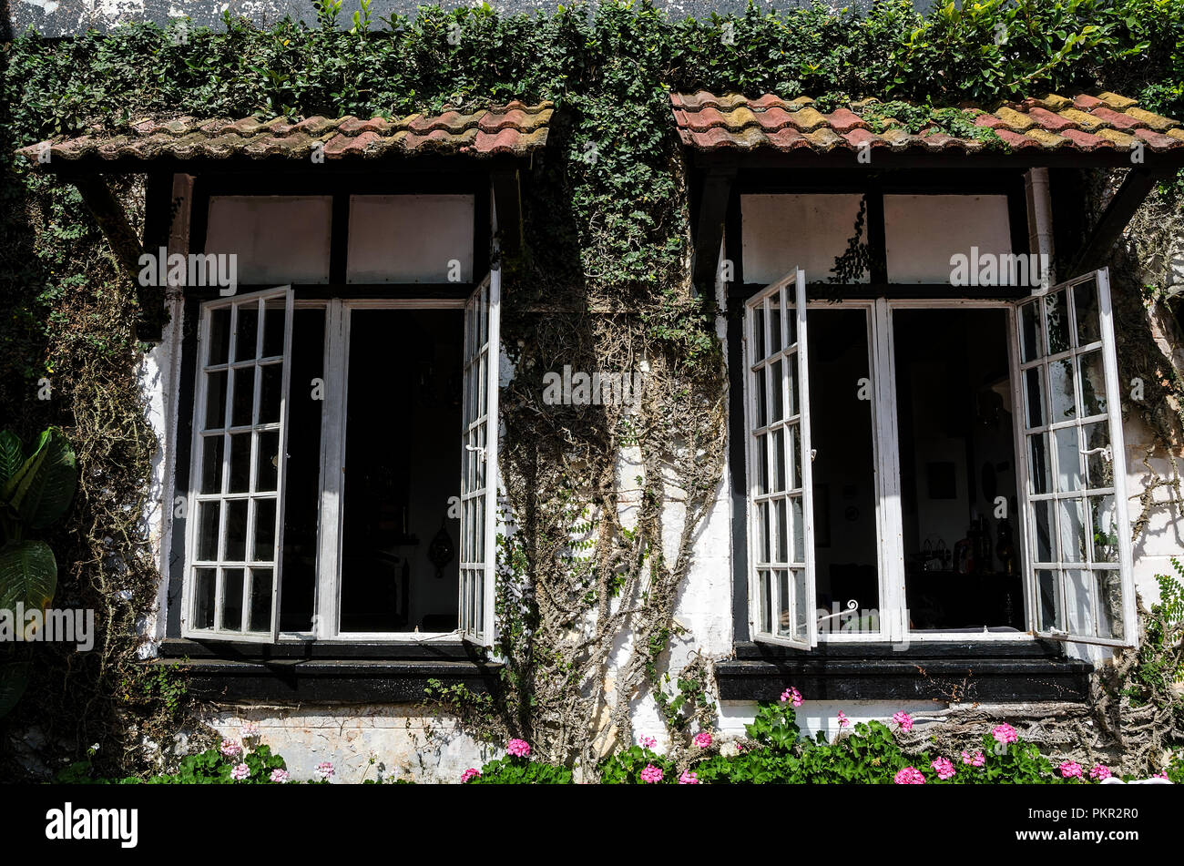 Architecture of historic british colonial stone smokehouse - A ...