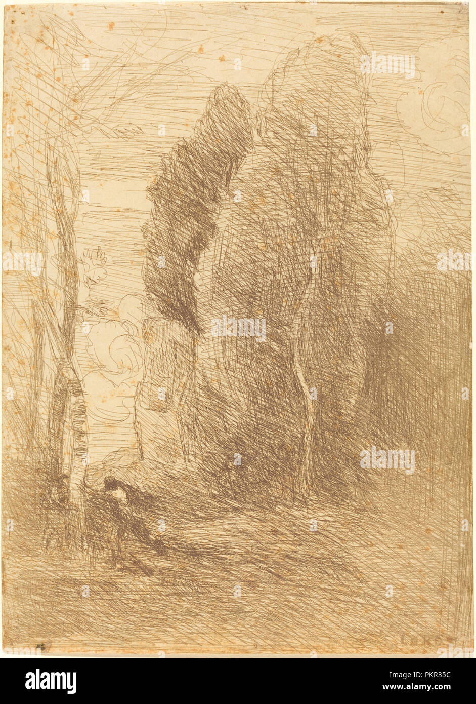 Hide-and-Seek (Cache-cache). Dated: 1858. Medium: cliche-verre. Museum ...