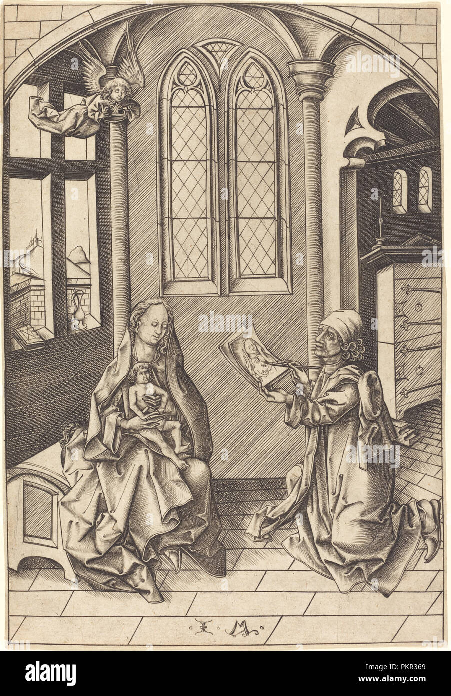 Saint luke drawing hi-res stock photography and images - Alamy