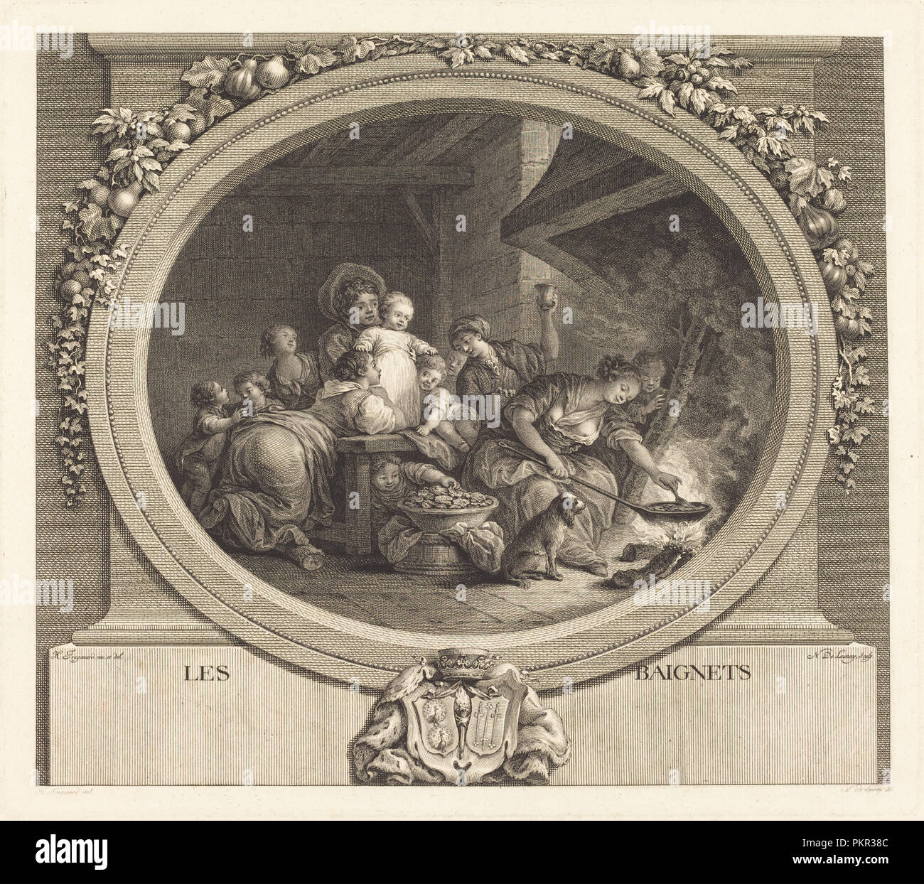 Engraved by nicolas de launay hi-res stock photography and images - Alamy