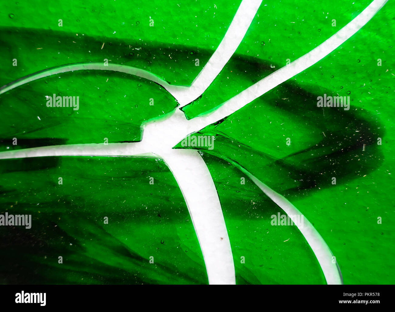 Green stained glass hi-res stock photography and images - Alamy
