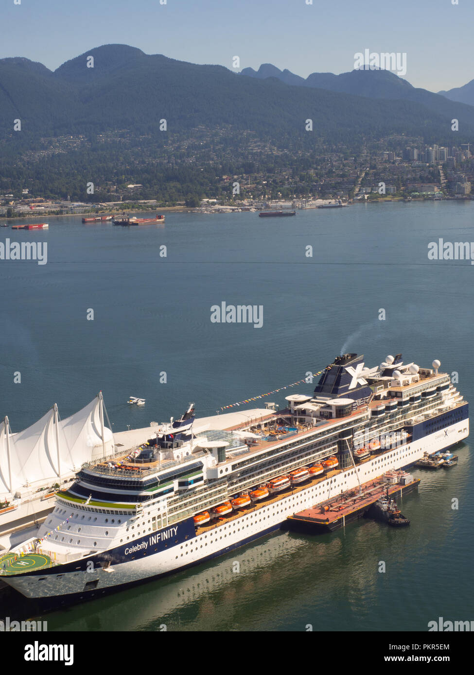 Celebrity Infinity Cruise Ship In Vancouver Stock Photo - Alamy