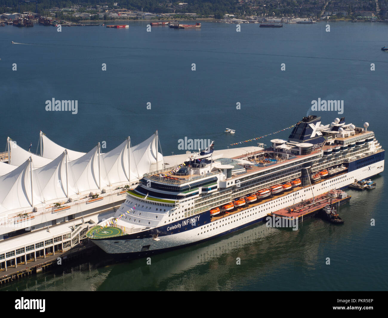 Celebrity Infinity Cruise Ship In Vancouver Stock Photo - Alamy