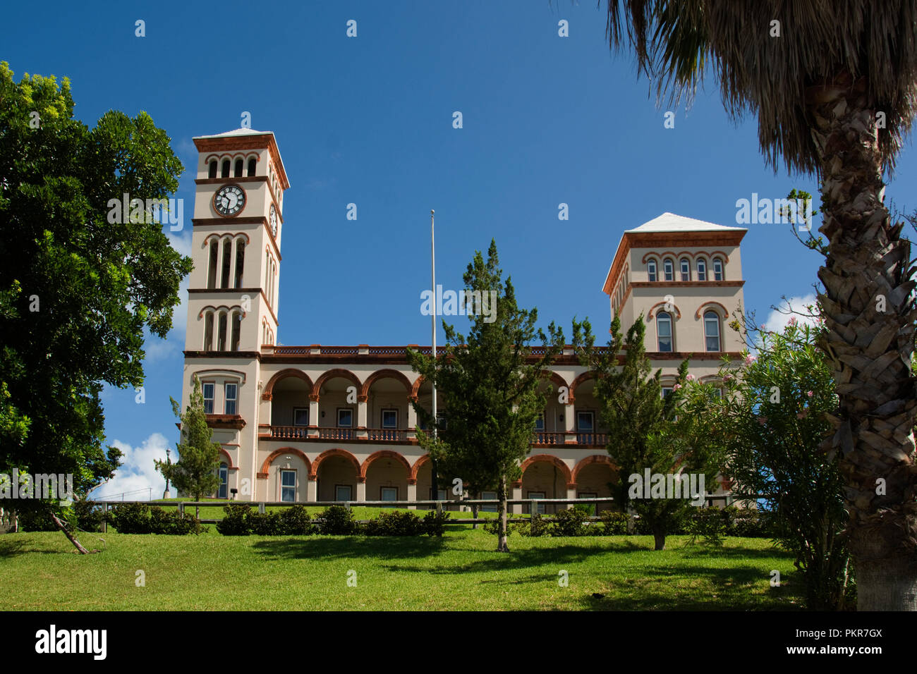Atlantic Ocean, Bermuda, Hamilton, Sessions House (Supreme Court), 1826 ...