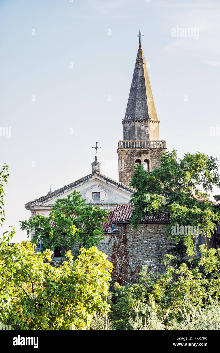 Parish church St. Vitus, Modestus and Crescentia in Groznjan, Istria ...