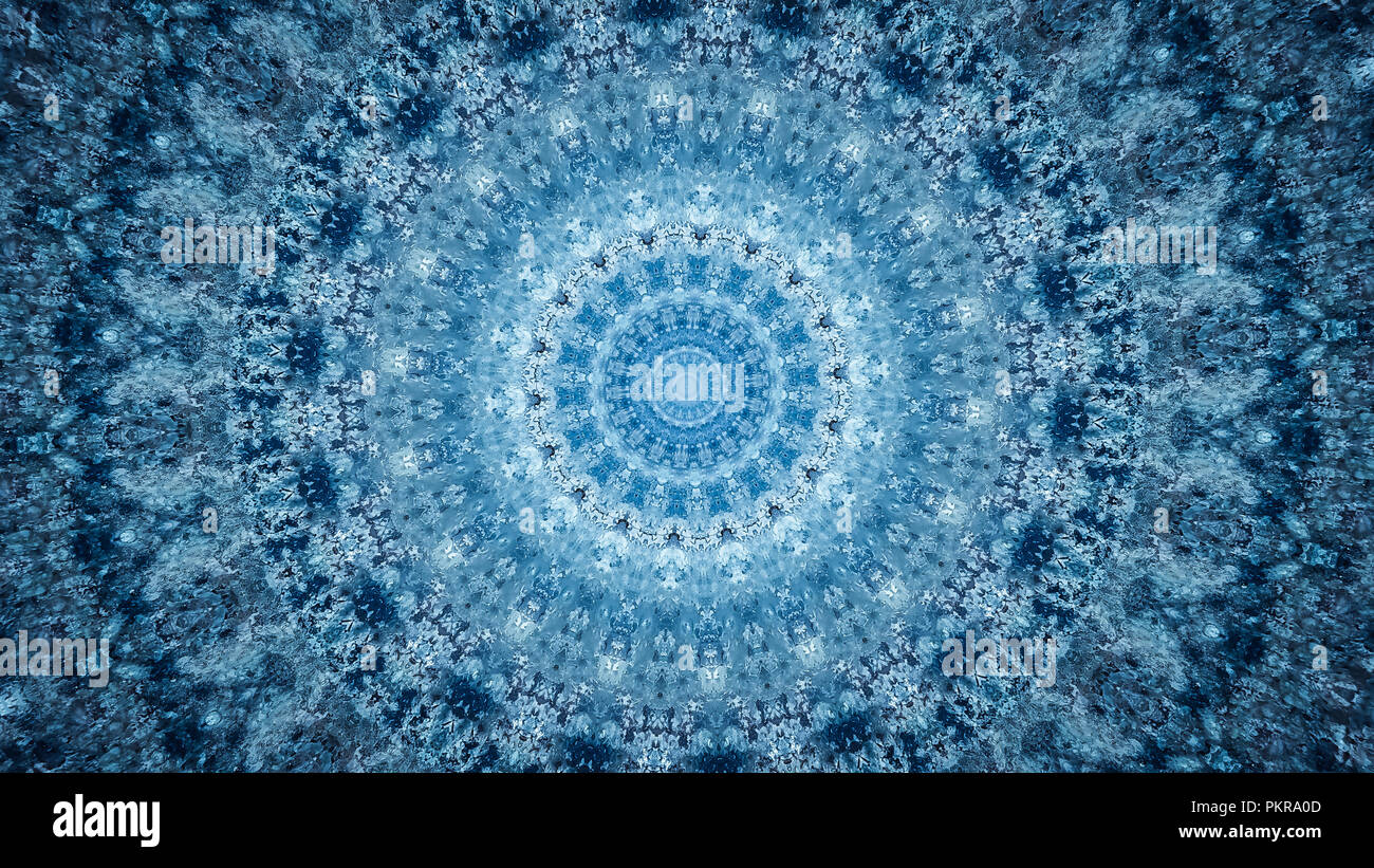 Blueg granite fractal pattern background Stock Photo - Alamy