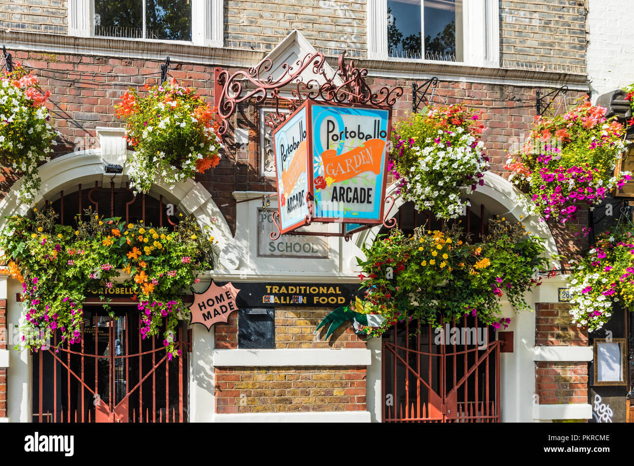 A typical view in Notting Hill in London Stock Photo - Alamy