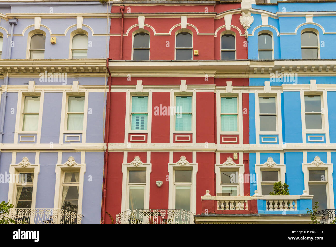 A typical view in Notting Hill in London Stock Photo - Alamy