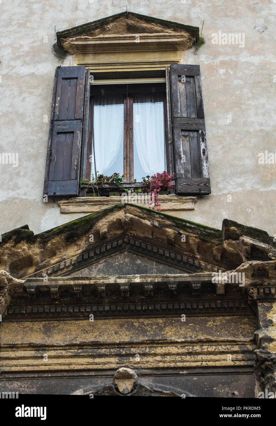 Very old window Stock Photo - Alamy