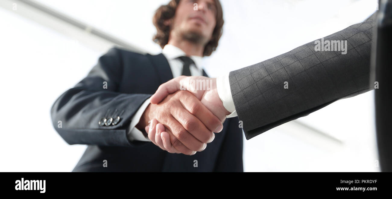 Effective negotiation with client. Business concept photo Stock Photo ...
