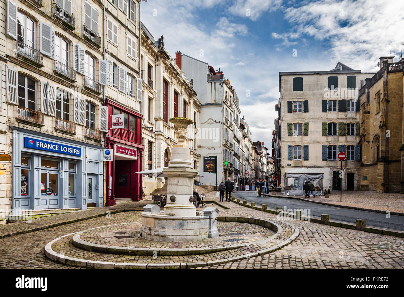 Place Pasteur, Bayonne Stock Photo - Alamy