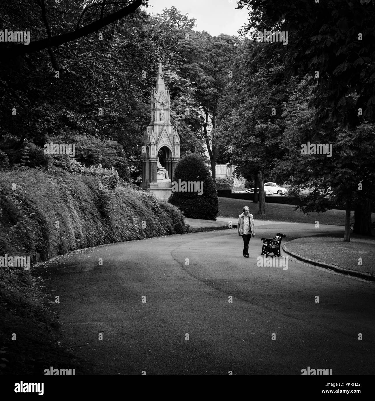 Titus salt statue Black and White Stock Photos & Images - Alamy