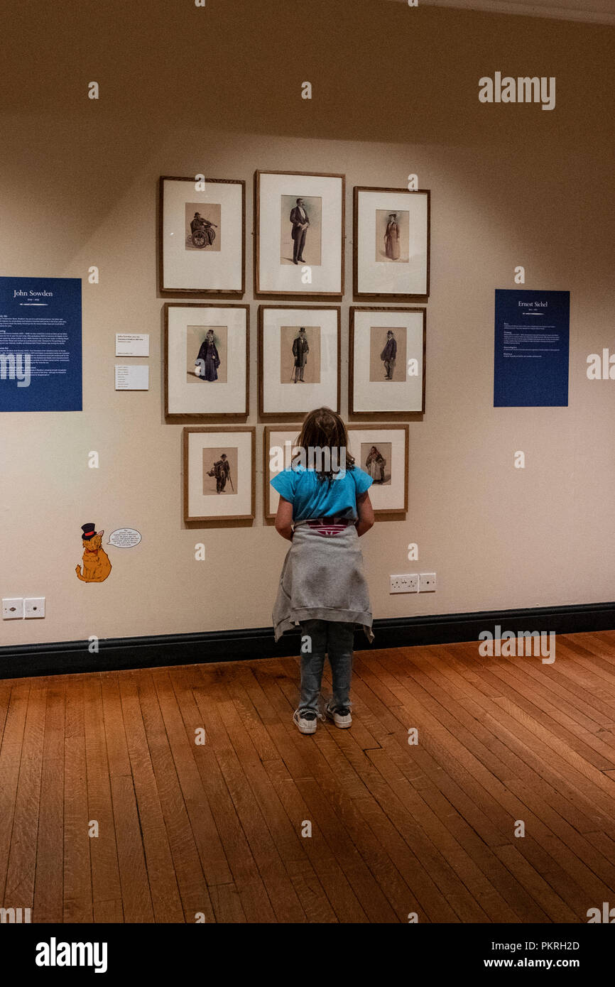 Inside Cartwright Hall art gallery, Lister Park, Bradford, West ...