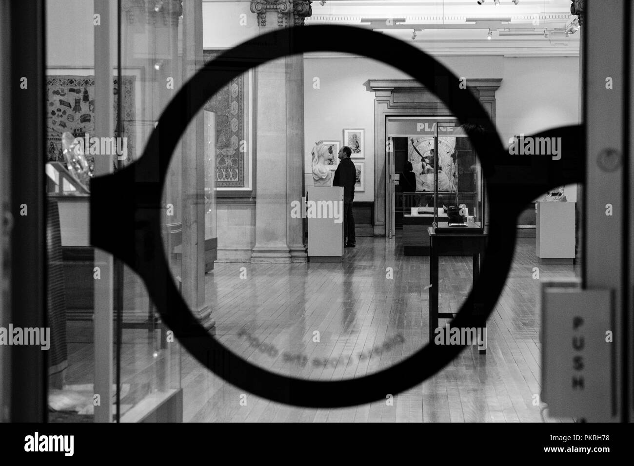 Inside Cartwright Hall art gallery, Lister Park, Bradford, West ...