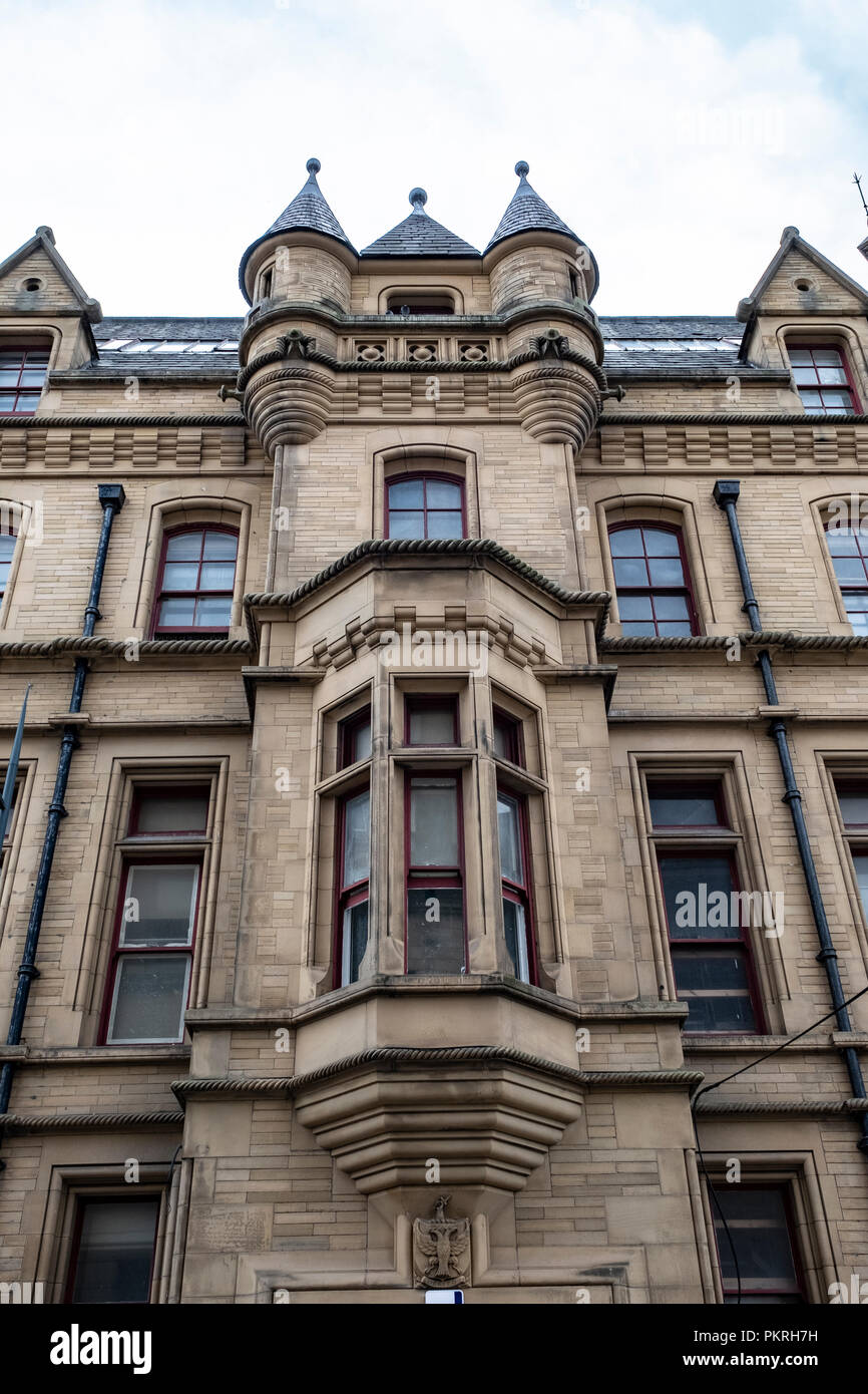 The Architectural details of Little Germany, Bradford, West Yorkshire ...