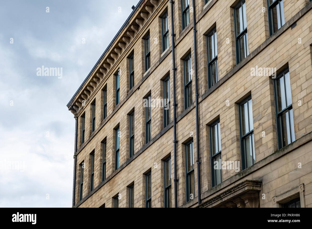 The Architectural details of Little Germany, Bradford, West Yorkshire ...