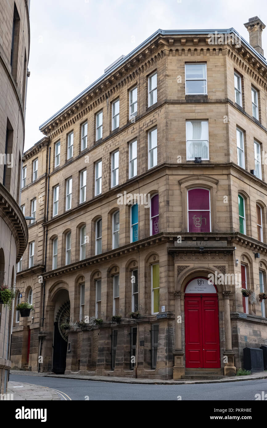 The Architectural details of Little Germany, Bradford, West Yorkshire ...