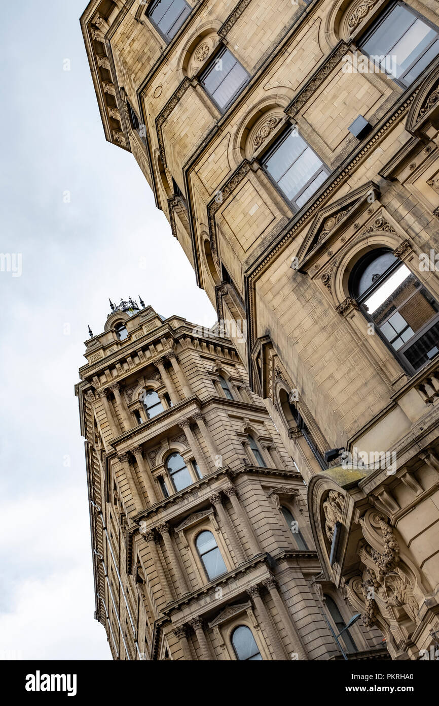 The Architecture of Little Germany, Bradford, West Yorkshire, UK Stock ...