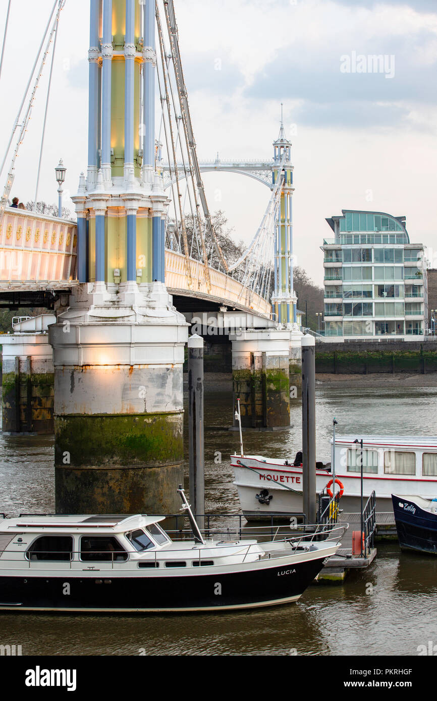 Prince Albert Bridge Stock Photo - Alamy