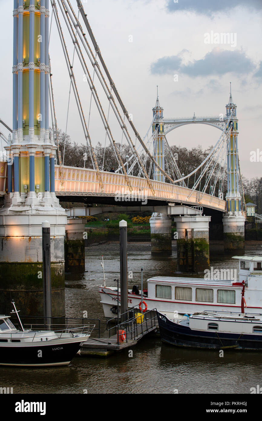 Prince Albert Bridge Stock Photo - Alamy