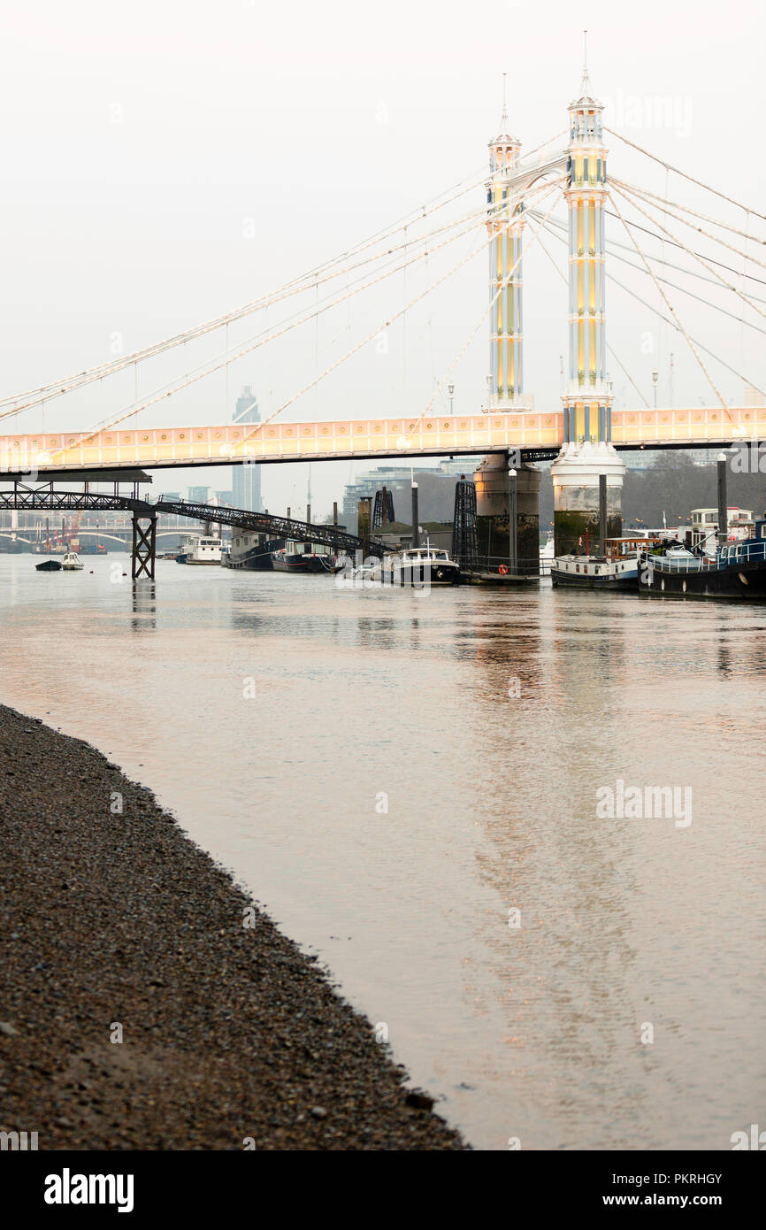 Prince Albert Bridge Stock Photo - Alamy