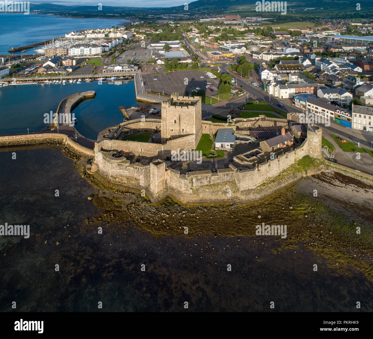 Belfast carrickfergus castle hi-res stock photography and images - Alamy