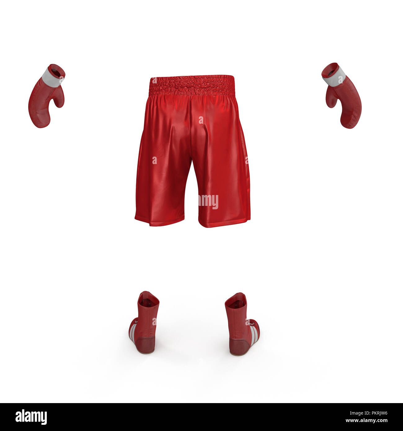 Red leather suit Cut Out Stock Images & Pictures - Alamy